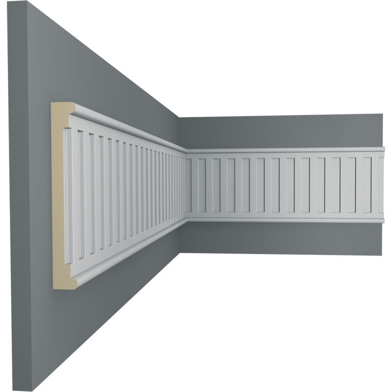 Ekena Millwork Nevio Chair Rail | Wayfair