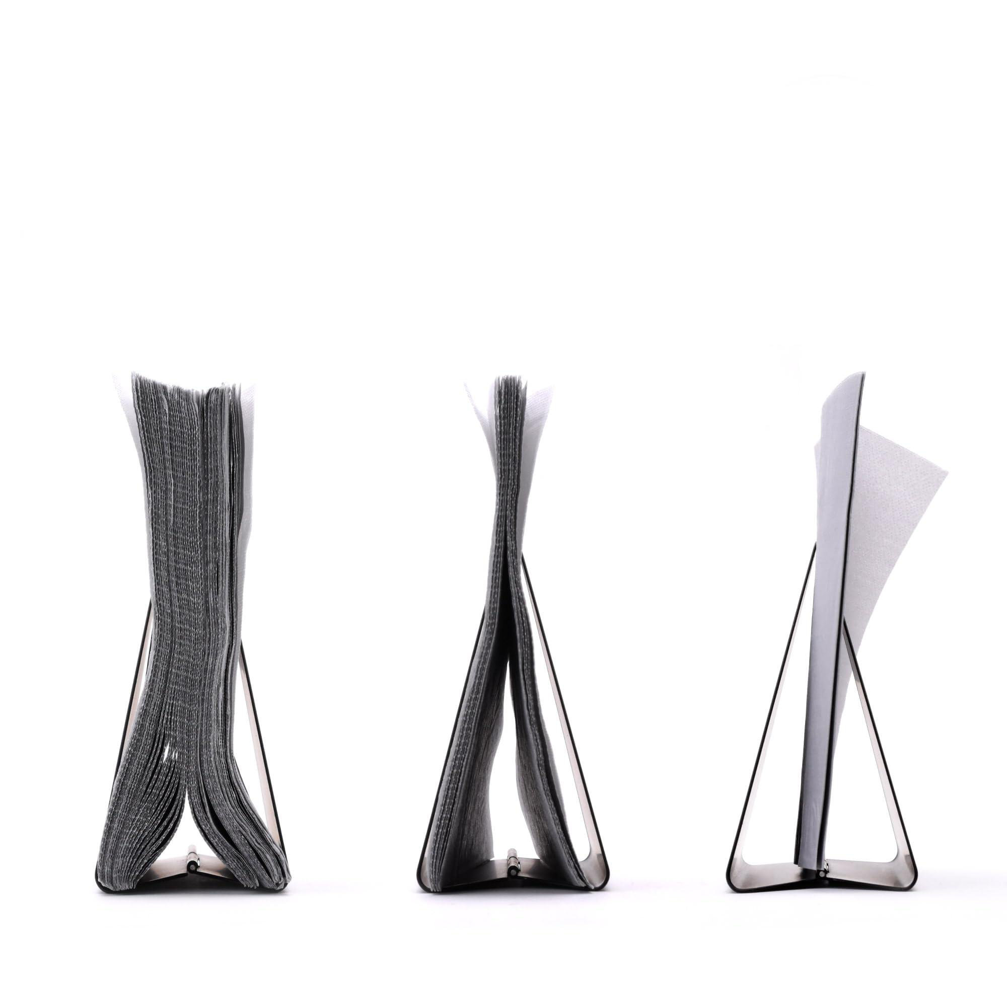 Brayden Studio® Napkin Holder – Compact Black Metal Dispenser For ...