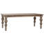Dovetail Furniture Merak 84-Inch Rectangular Reclaimed Pine Dining ...