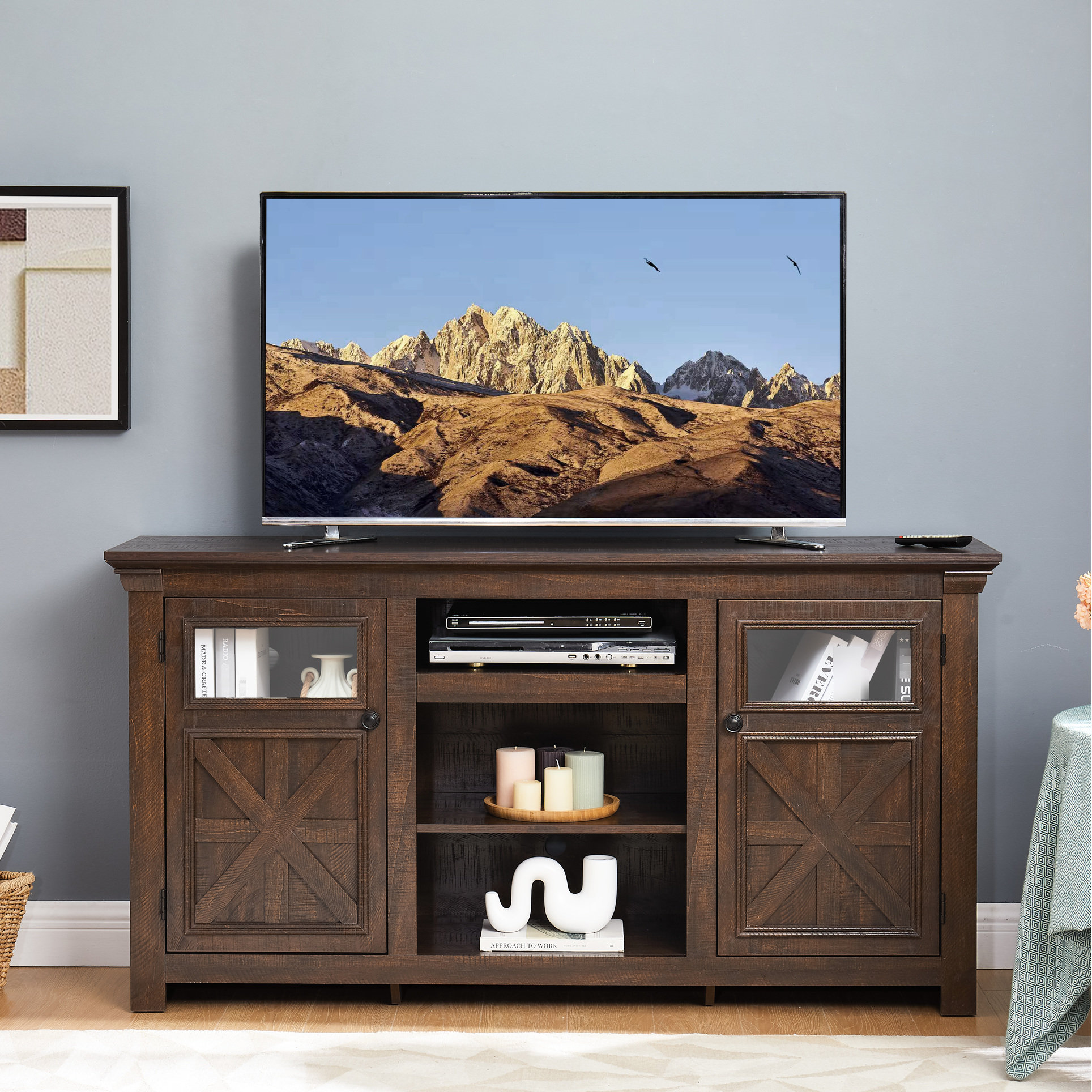 August Grove® Modern Entertainment Centerpiece - 65" Tv Stand, , 59.97 ...