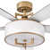 Hinkley Lighting 56" Hampton 5 - Blade LED Standard Ceiling Fan with ...
