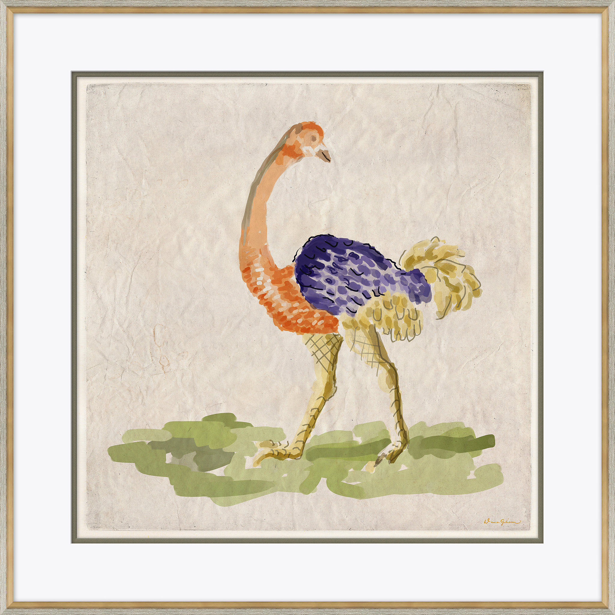 Soicher Marin 'Kolokolo 1' by Dana Gibson Framed Painting - Wayfair Canada