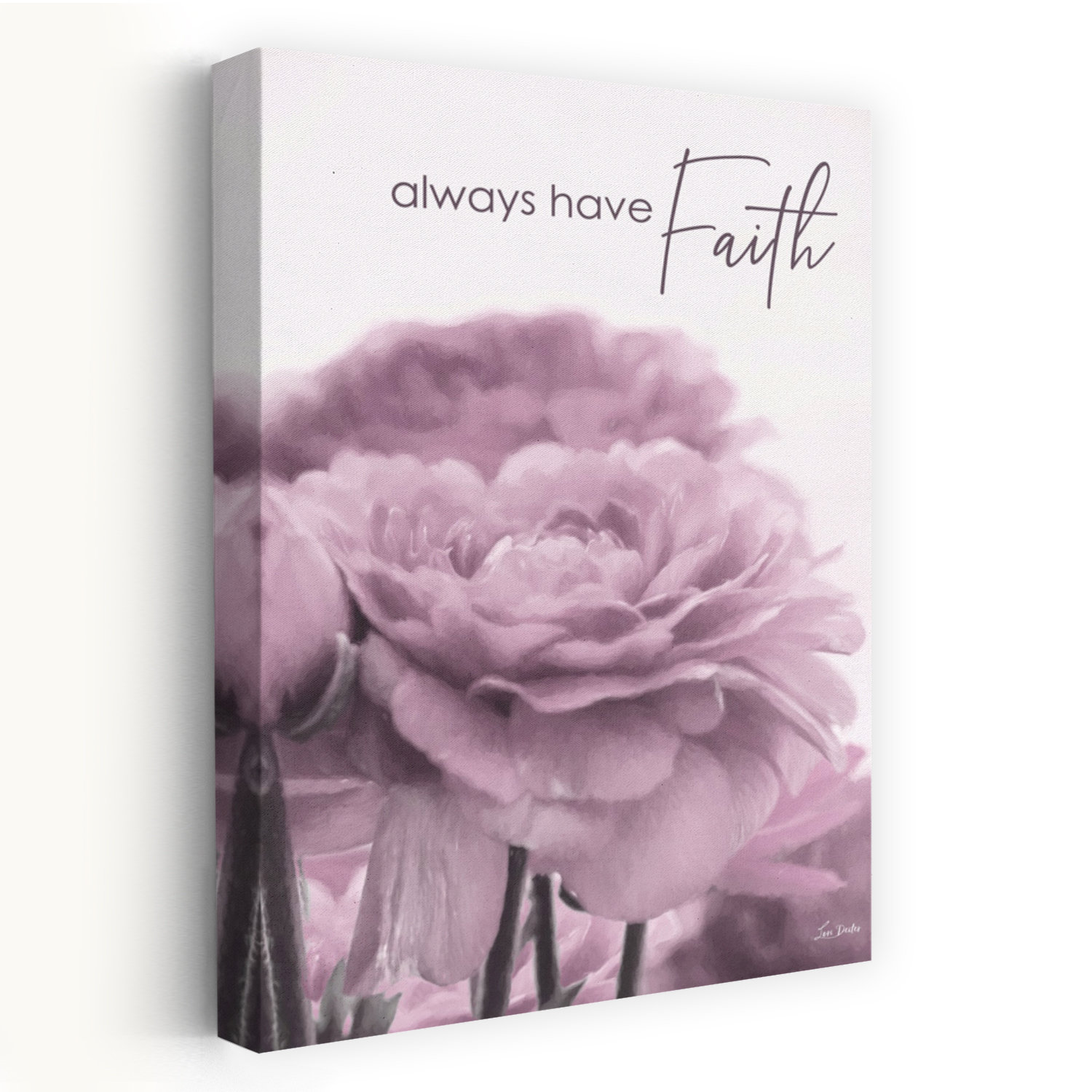 Dakota Fields Always Have Faith - Contemporary Photography Flowers Pink ...