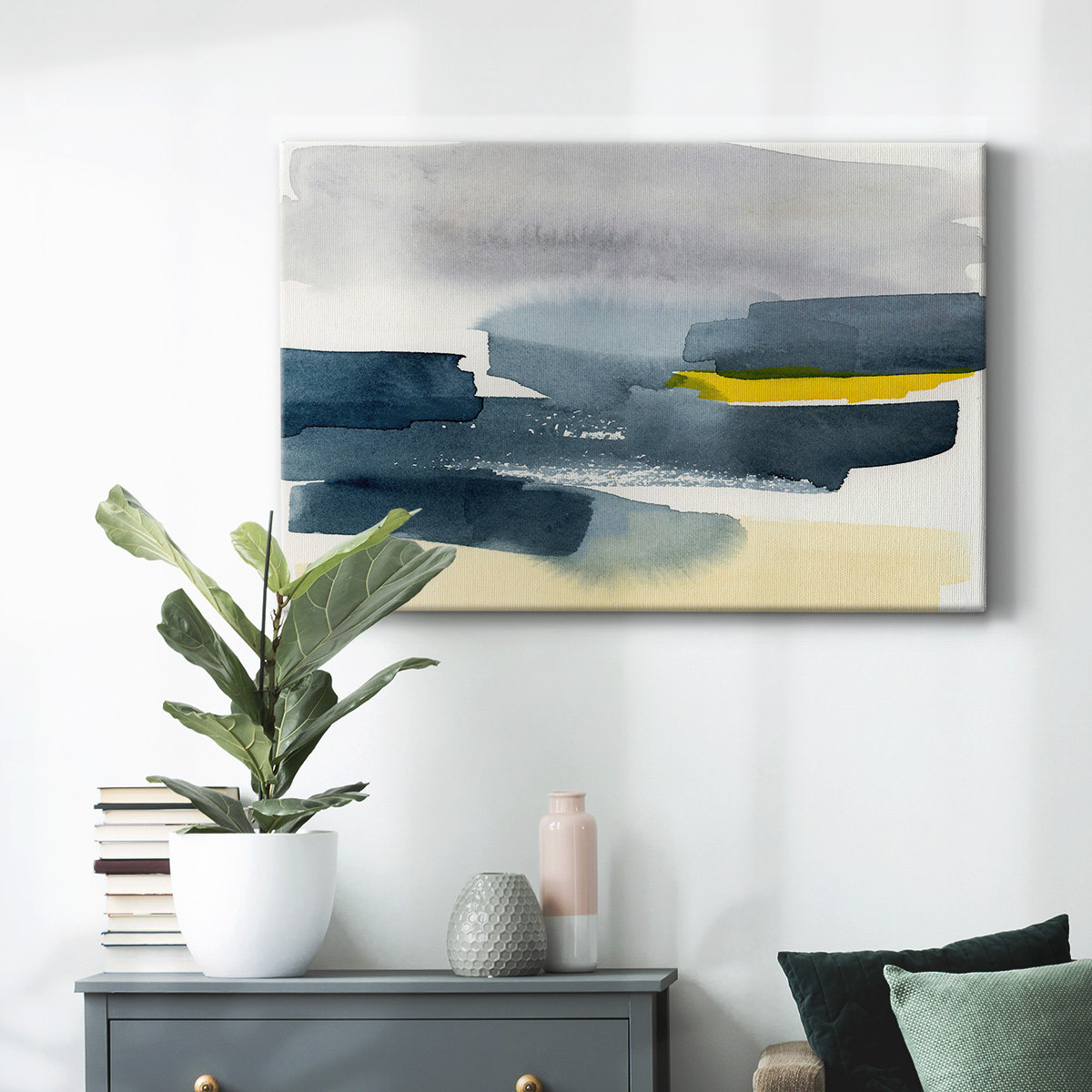 Ivy Bronx Peeking Sunshine IV-Gallery Wrapped Canvas | Wayfair