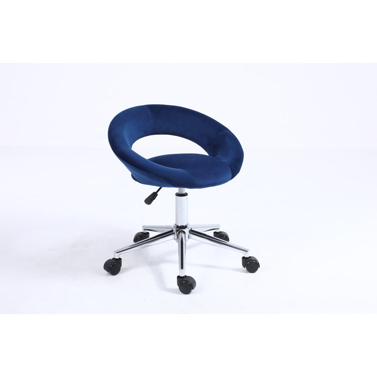 Everly Quinn Velvet Task Chair | Wayfair