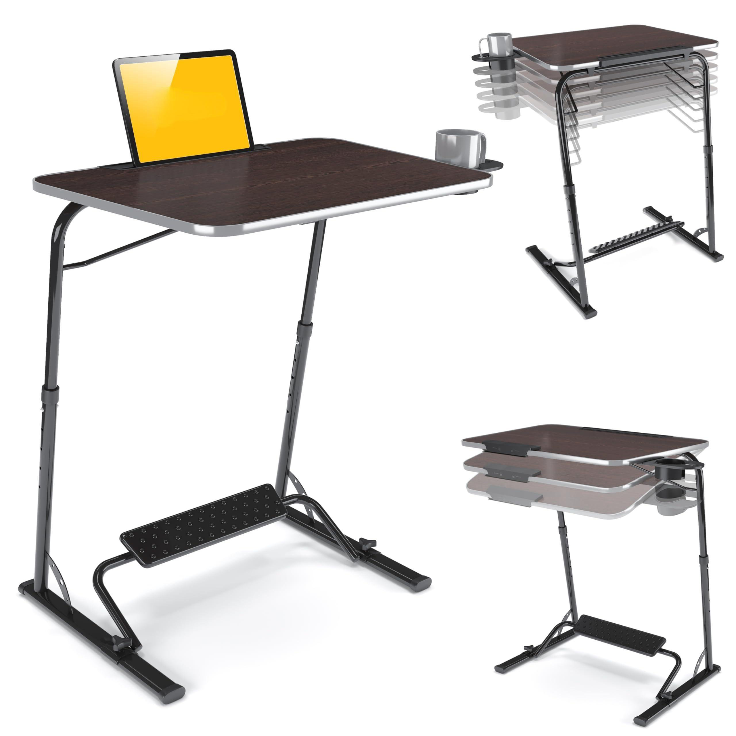 Hokku Designs Upgraded Folding TV Tray Table - Extra Large & Sturdy ...