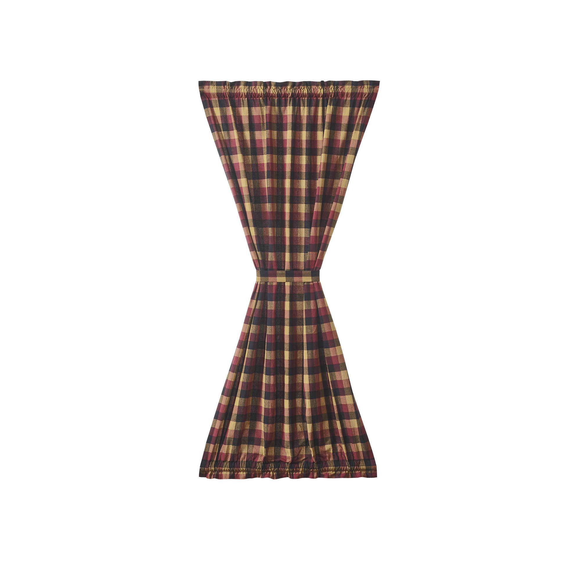 Rosalind Wheeler Reber 100% Cotton Room Darkening French Door Curtain ...