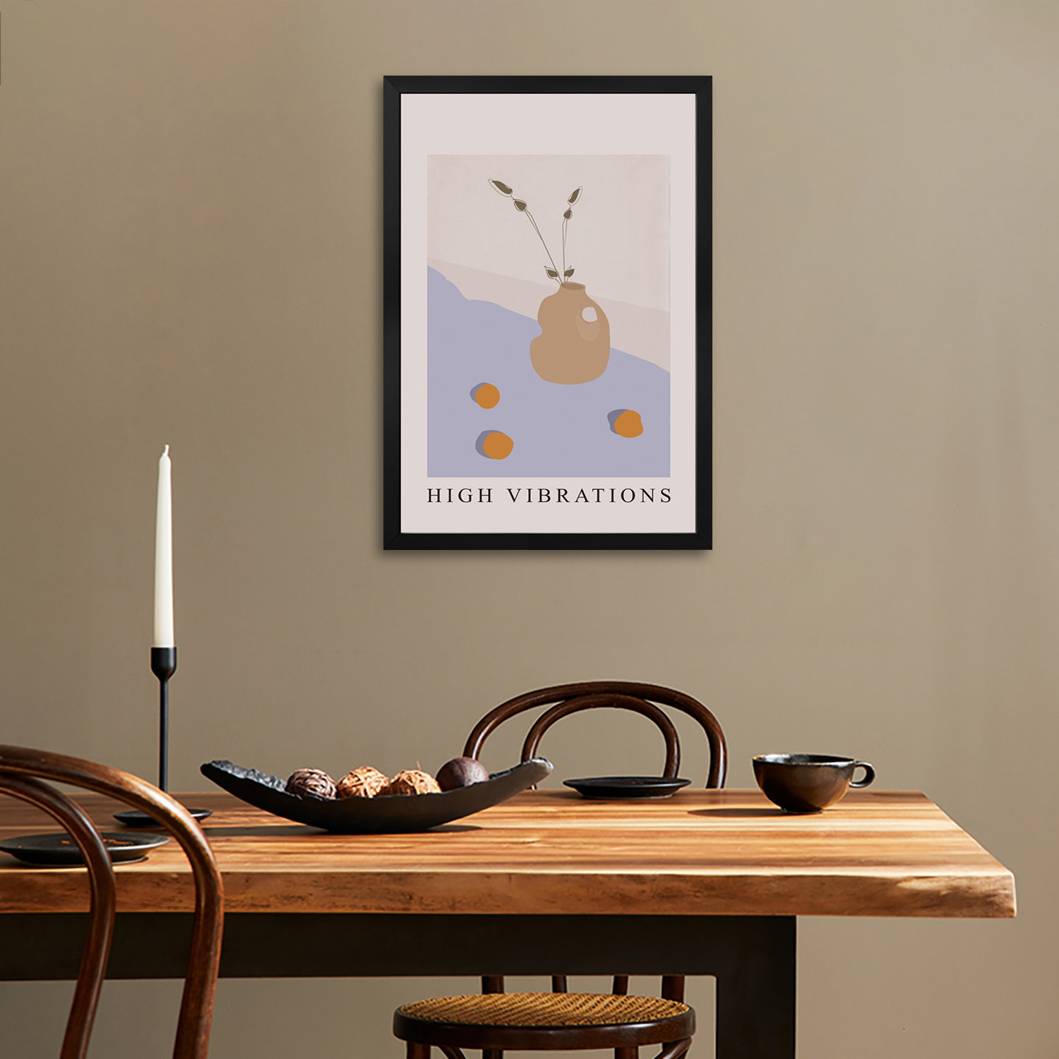 Lark Manor™ High Vibrations Premium Framed Posters | Wayfair