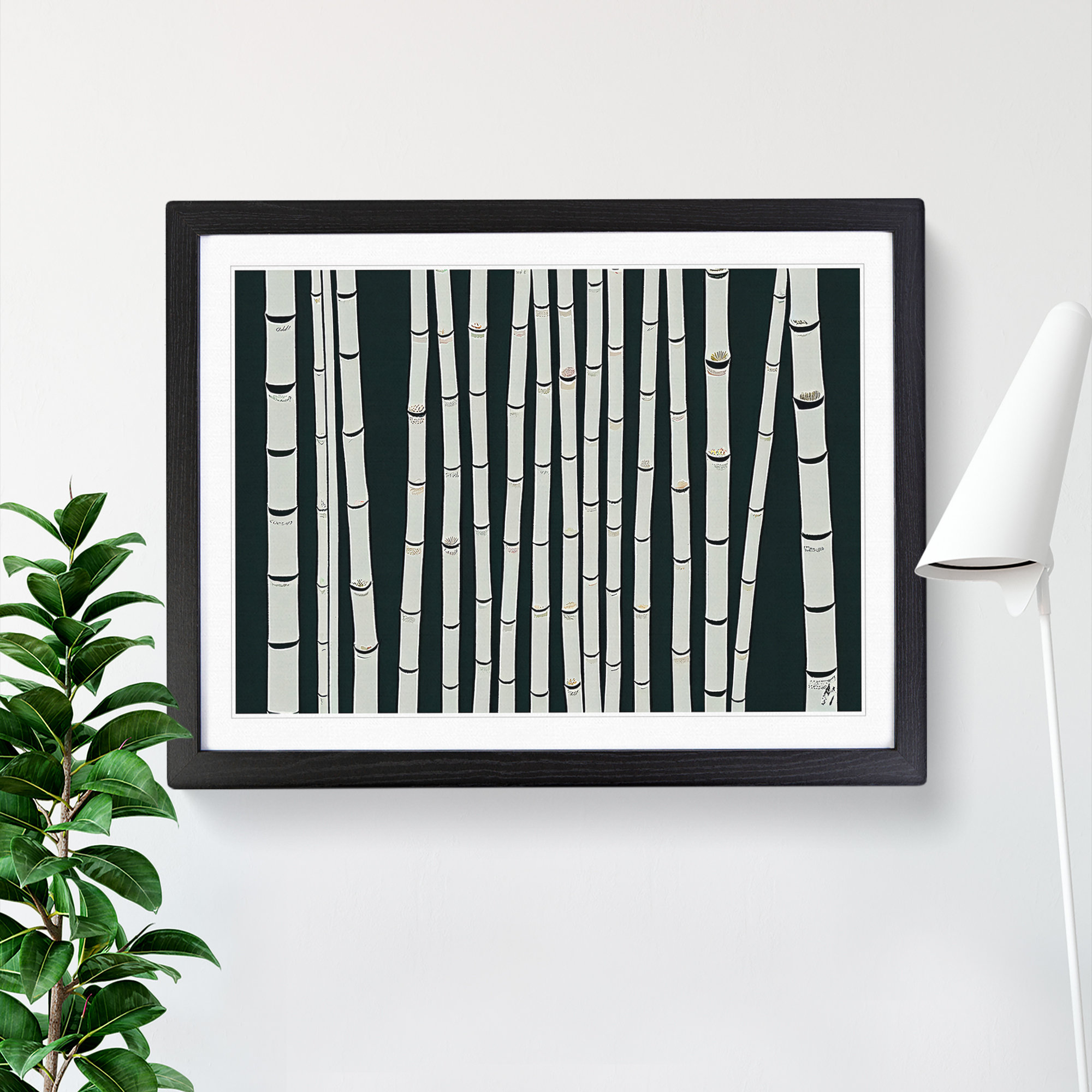 17 Stories Appealing Bamboo Forest - Picture Frame Graphic Art ...