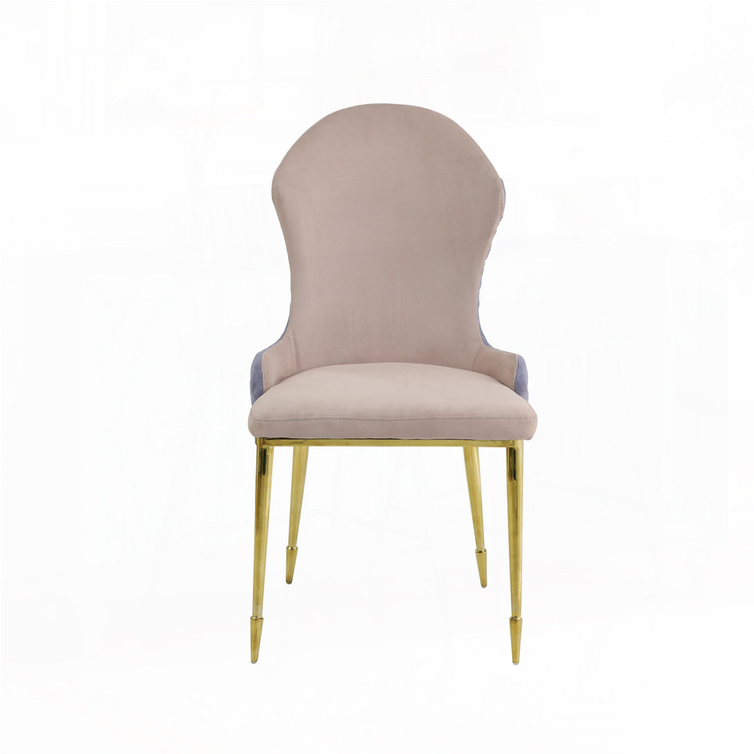 Rosdorf Park Gold Finish Side Chair | Wayfair