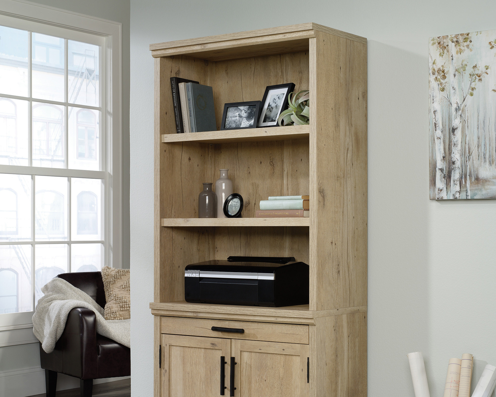 Crafters and Weavers Aspen Post Library Hutch | Wayfair