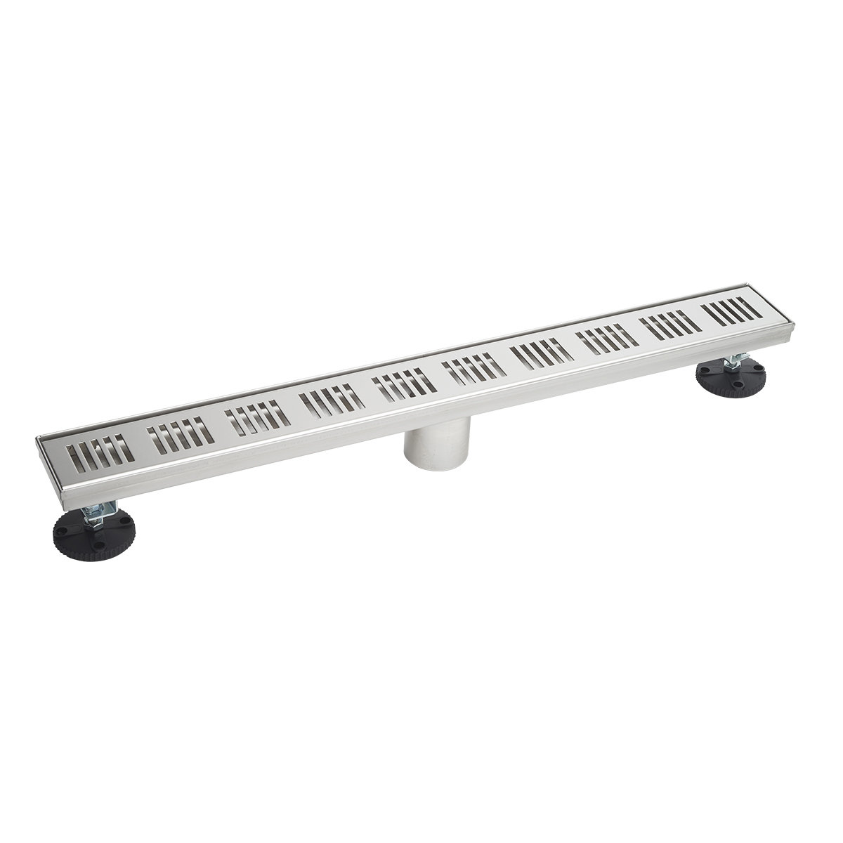 BK Products Drain de douche linéaire 24 "avec grille de lanterneaux ...