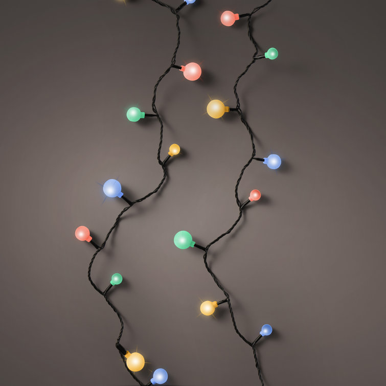 The Seasonal Aisle 9m 120 Led Cherry Ball Light String & Reviews ...