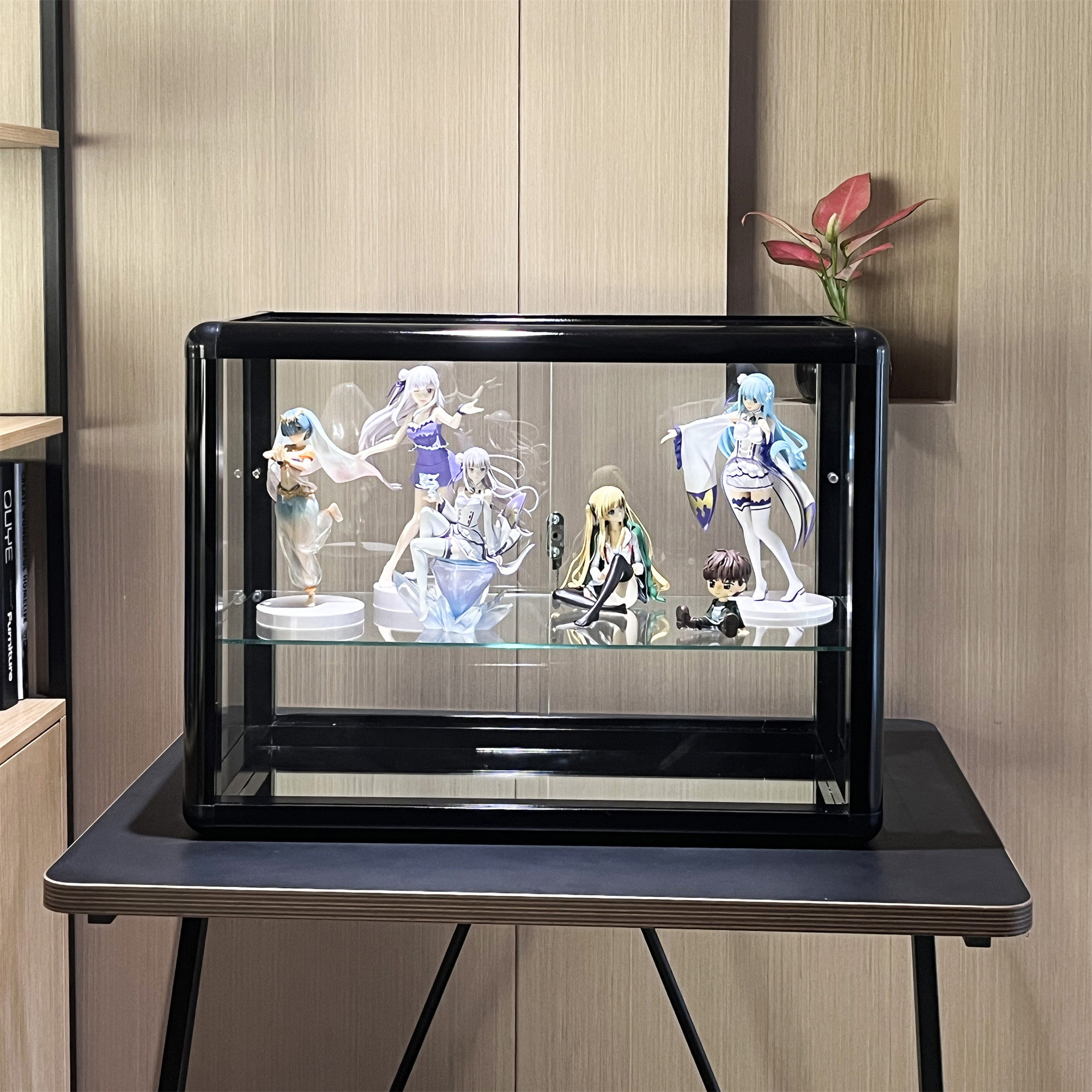 Brayden Studio® Tempered Glass Counter Top Display Showcase With ...