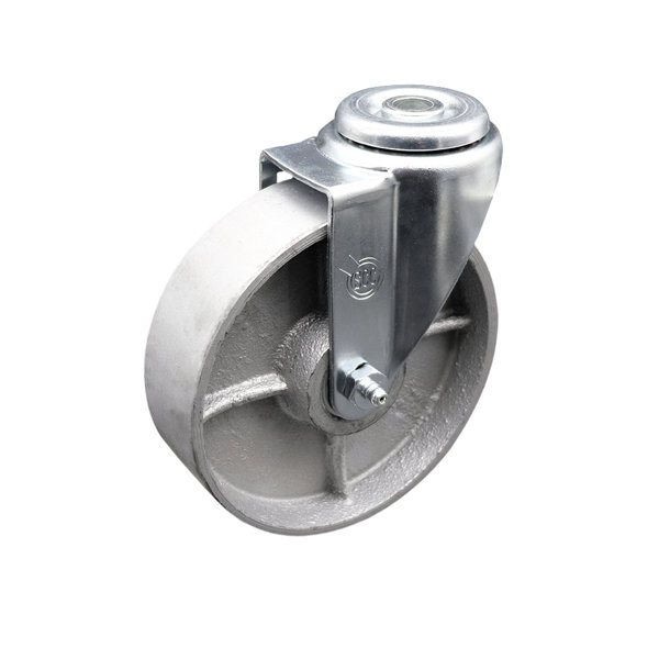 Service Caster Semi Steel Wheel Swivel Bolt Hole Caster | Wayfair