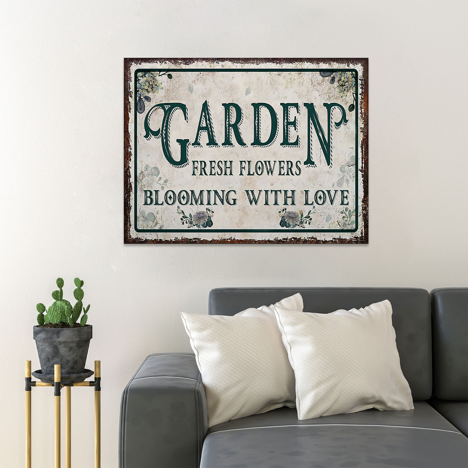 Trinx Florist Shop Advertisement - Garden Fresh Flowers Blooming With ...