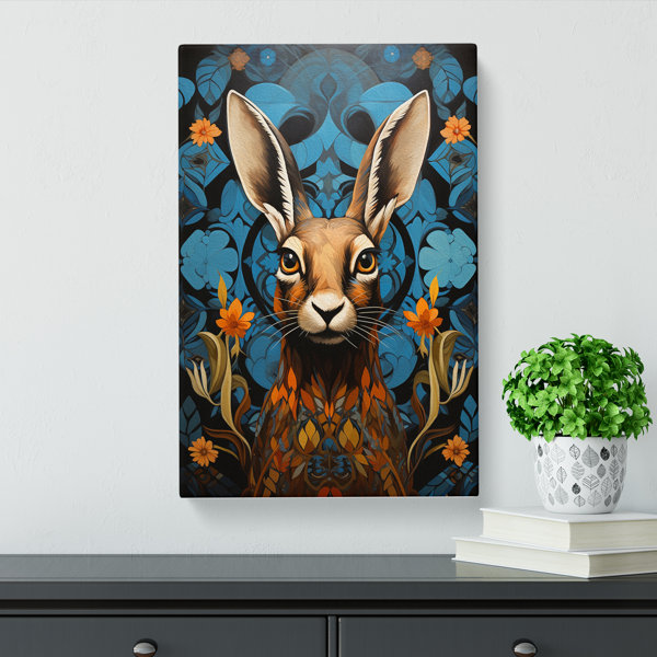 Brambly Cottage Hare Deco No.2 - Print | Wayfair.co.uk