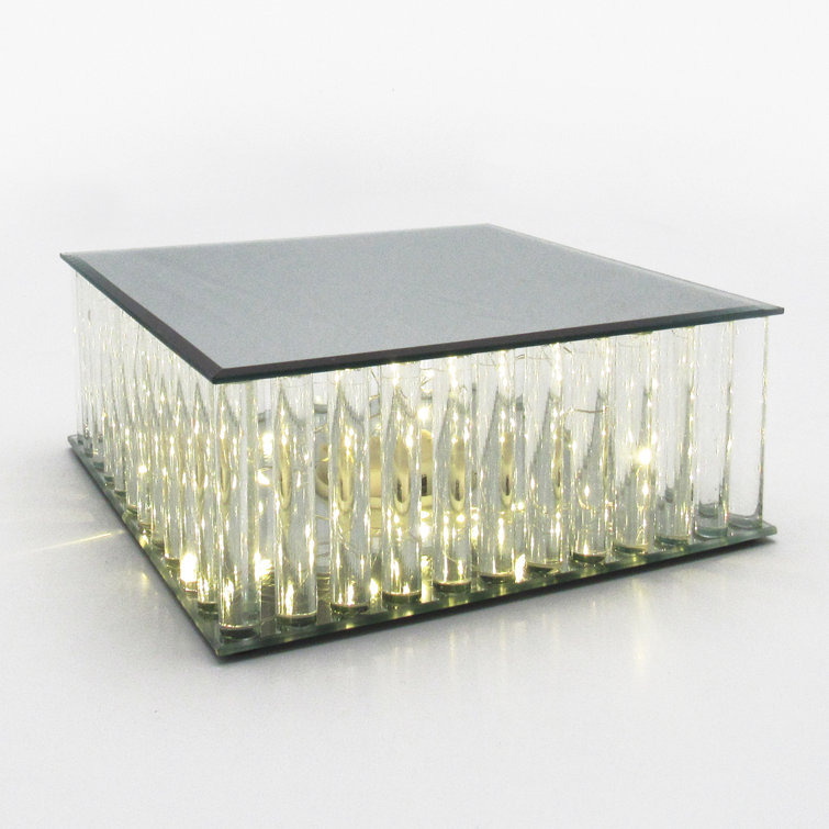 Wade Logan® Birce Mirror Light Up Cake Stand | Wayfair