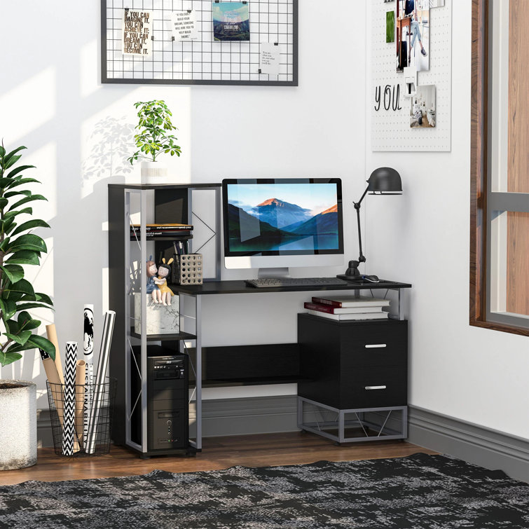 Ebern Designs Irulan 133Cm W Rectangular Computer Desk | Wayfair.co.uk
