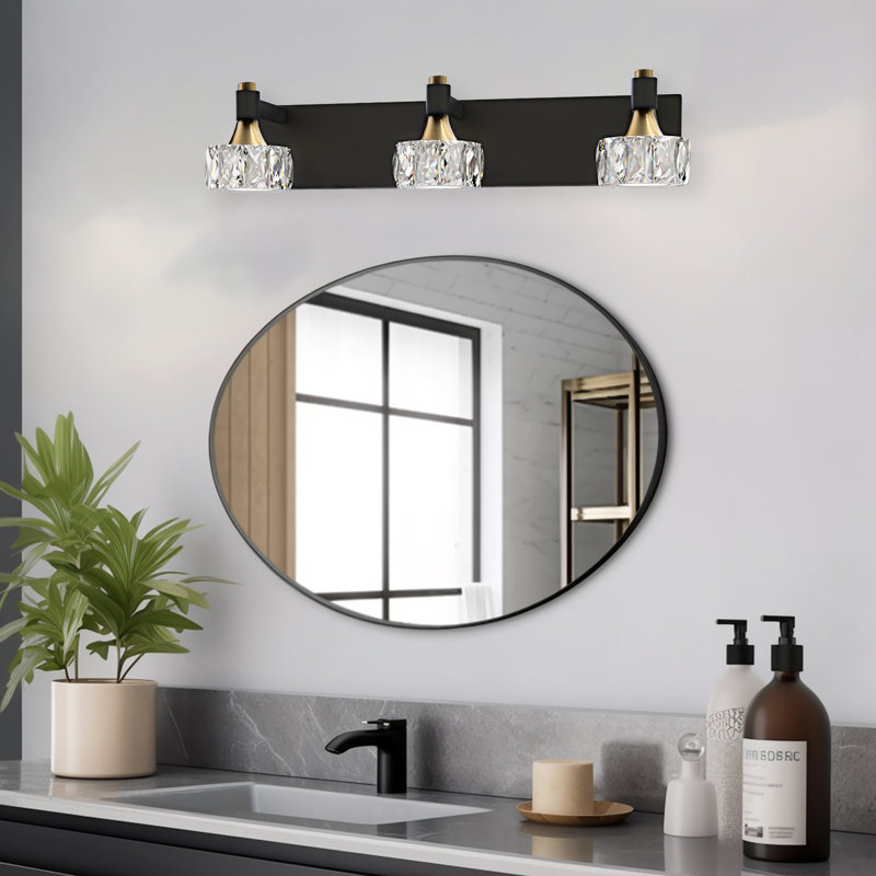 House of Hampton® Ilirida 3 - Light Dimmable LED Vanity Light & Reviews ...