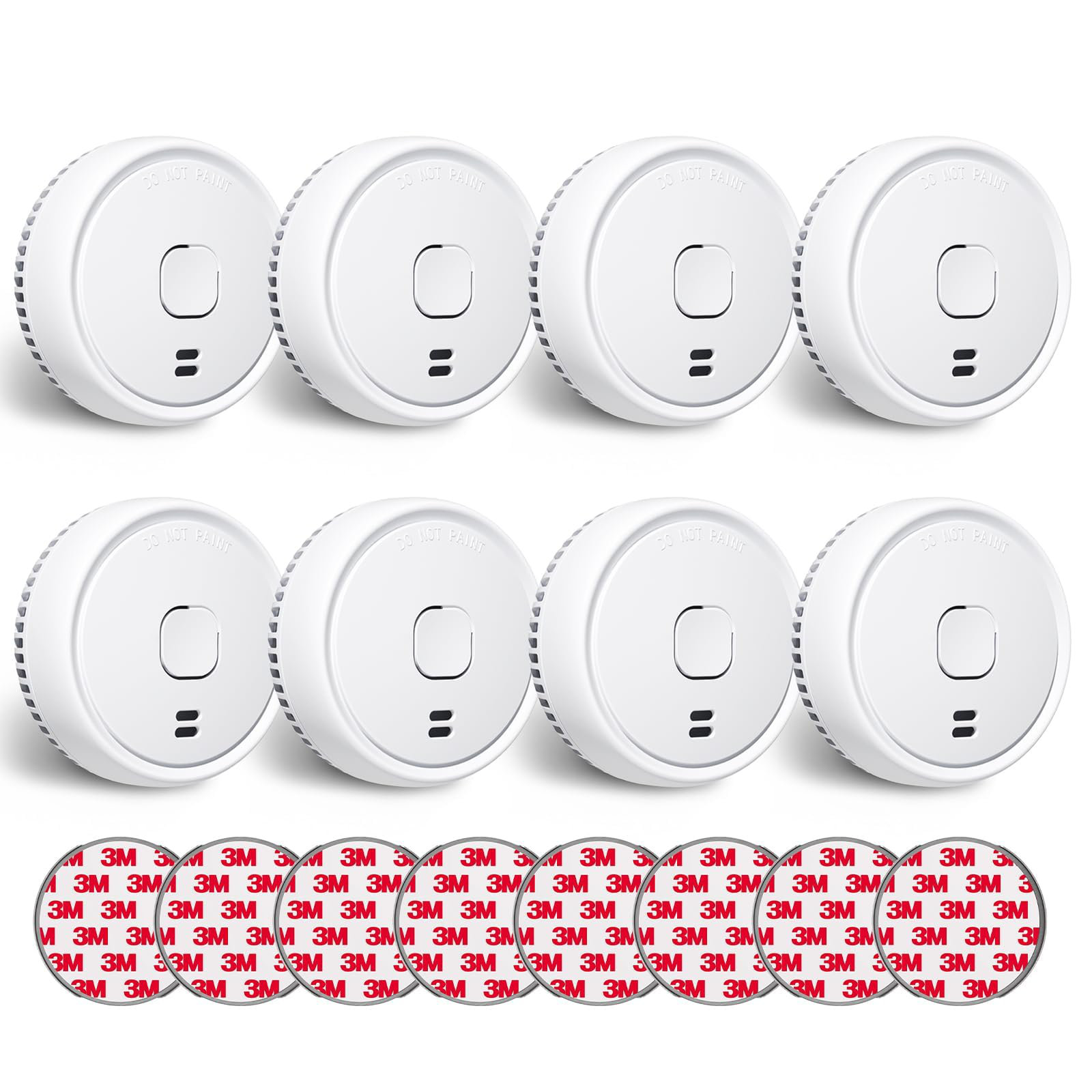 MODERN WALLS LLC Smoke Detector, Smoke Alarm With Advanced ...