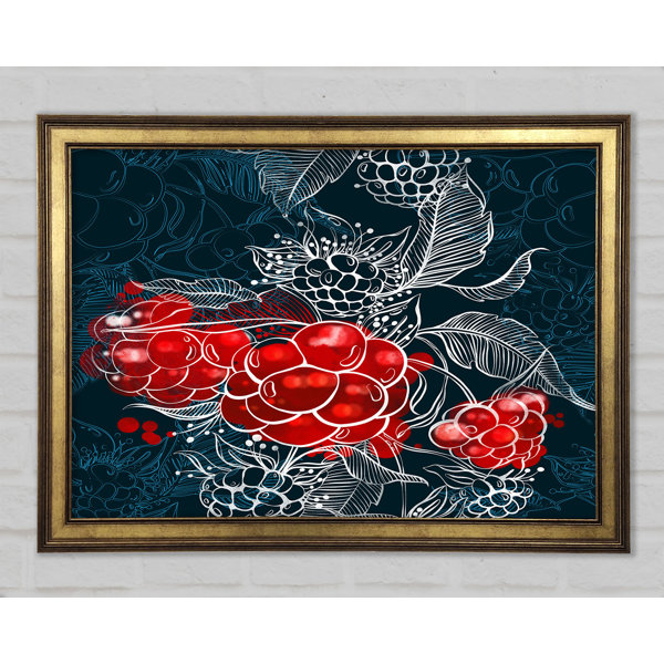 ClassicLiving Red Berry Winter - Single Picture Frame Art Prints ...