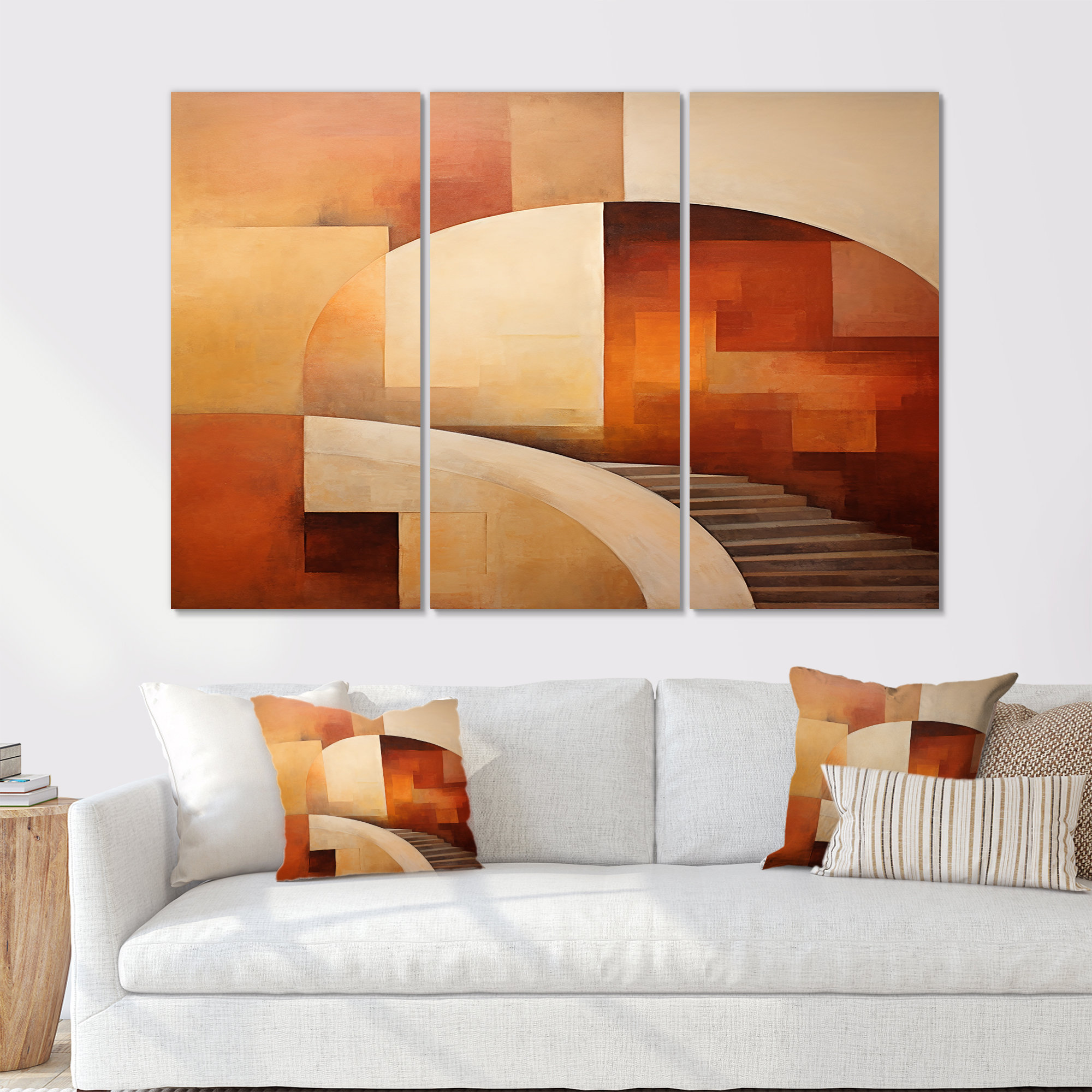 Ivy Bronx Stairway To The Other Side - Abstract Collages Wall Art Decor ...