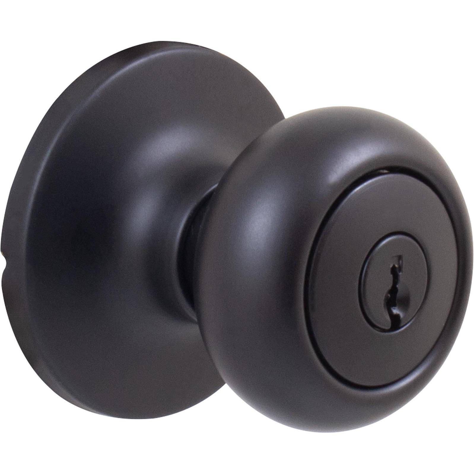 Stone Harbor Hardware Highland Door Knob, Entry Latch, KW Keyway, Matte ...