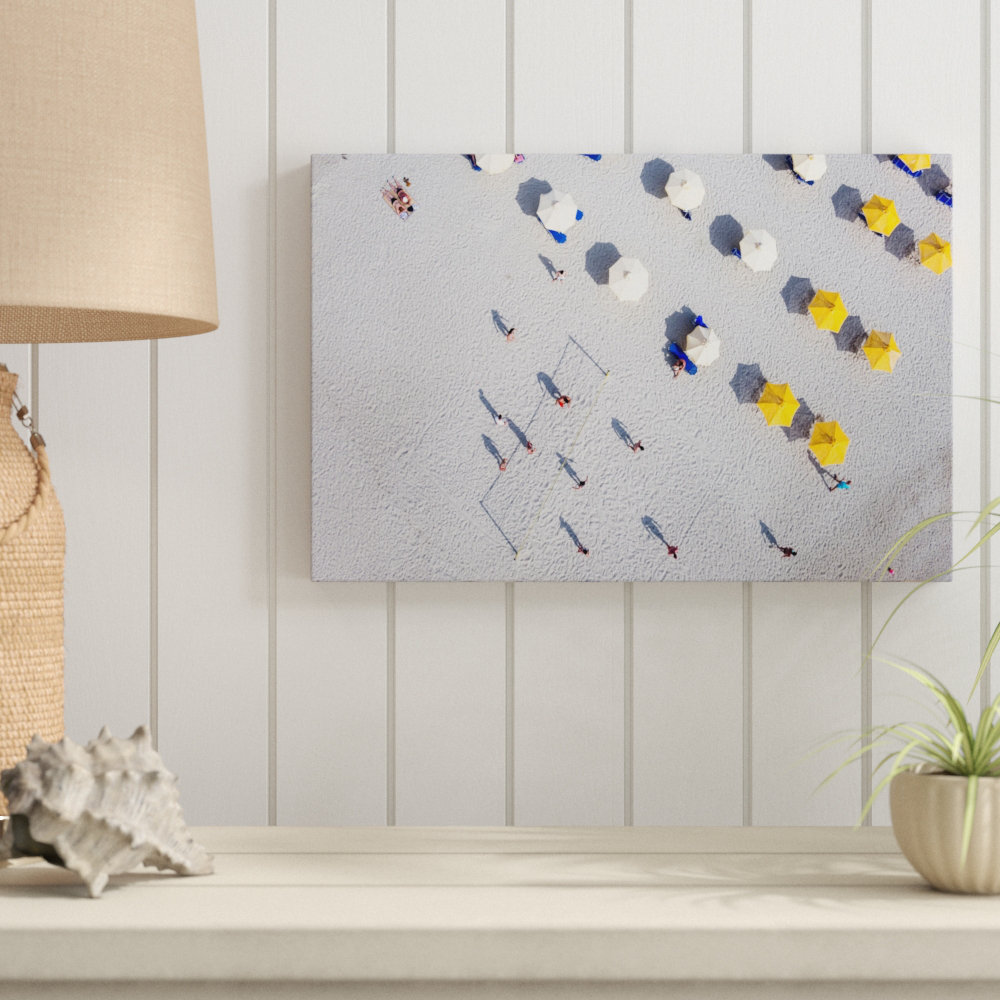 Highland Dunes 'Shadows' Painting Print on Wrapped Canvas | Wayfair