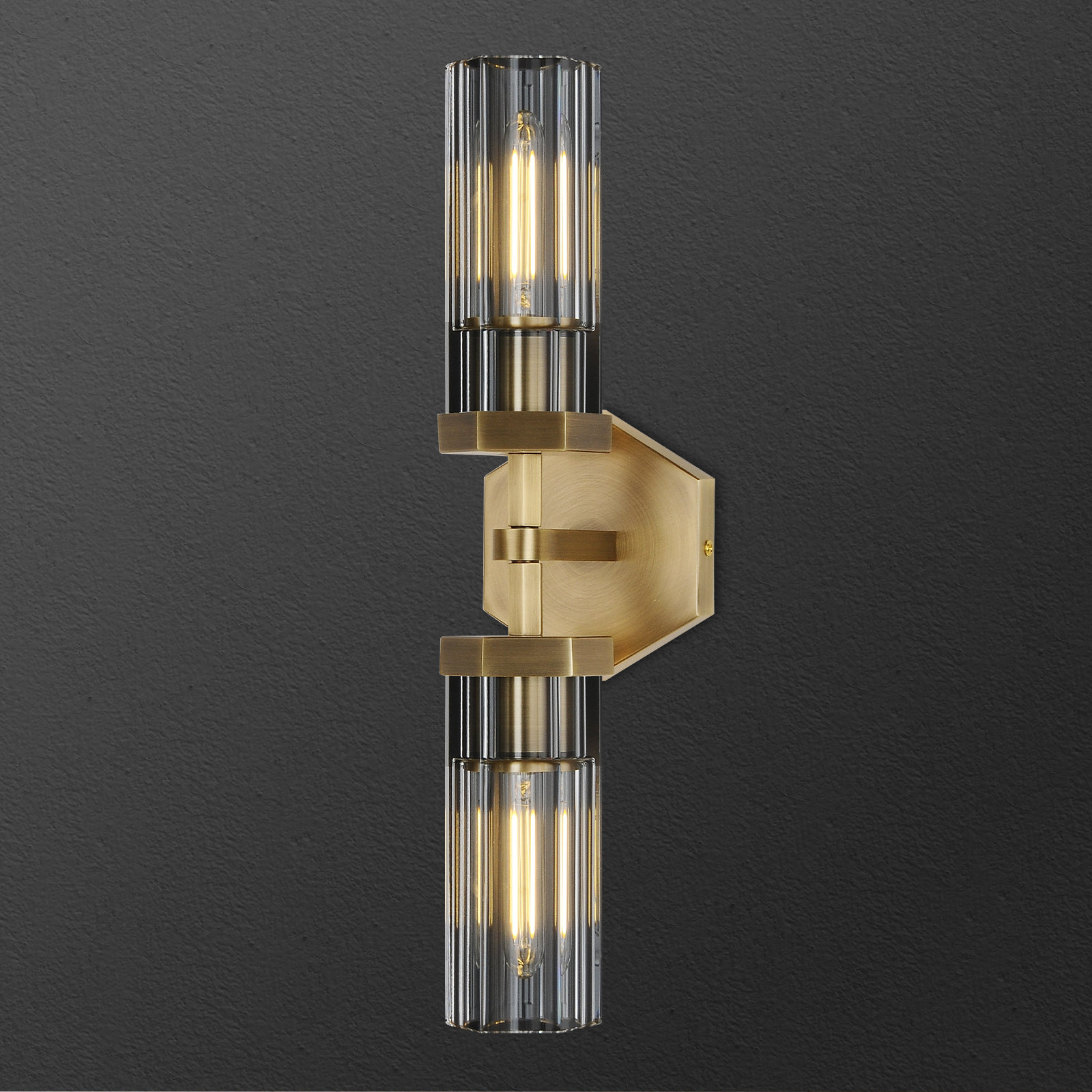 Cocowood Goods 2-Light Dimmable Wall Mounted Sconce(Bulbs Included ...
