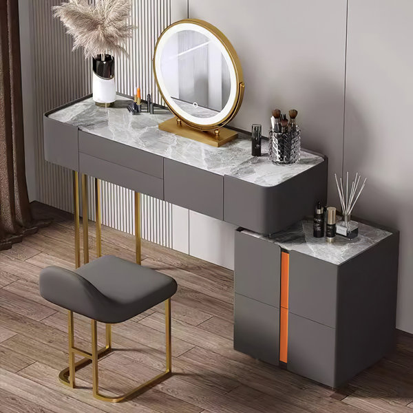 Everly Quinn Zeniah Vanity | Wayfair