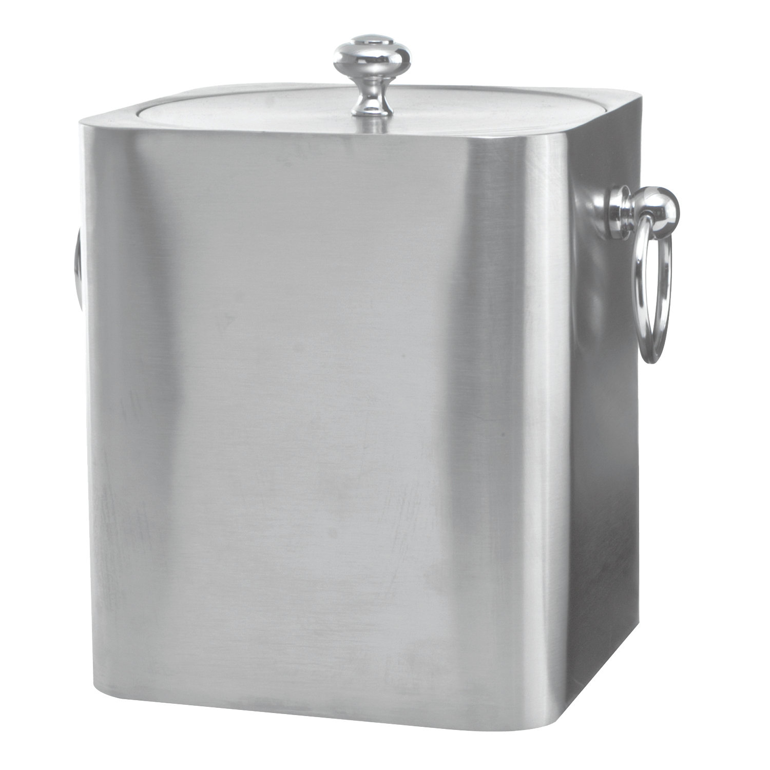 Service Ideas Square 3 Liter Stainless Steel Ice Bucket | Wayfair
