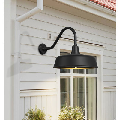 Andover Mills™ Gunnora Outdoor Barn Light with Dusk to Dawn & Reviews ...