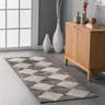 Latitude Run® Delucia Geometric Gray/Beige Area Rug & Reviews | Wayfair