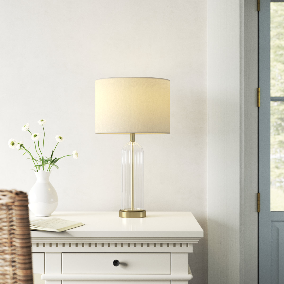 Birch Lane™ Ini Glass Table Lamp & Reviews | Birch Lane