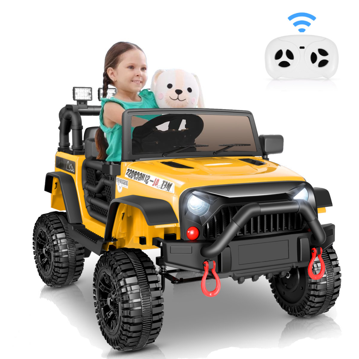 Himimi 24 Volt Ride On Toys With Remote Control，Electric Ride on Truck ...