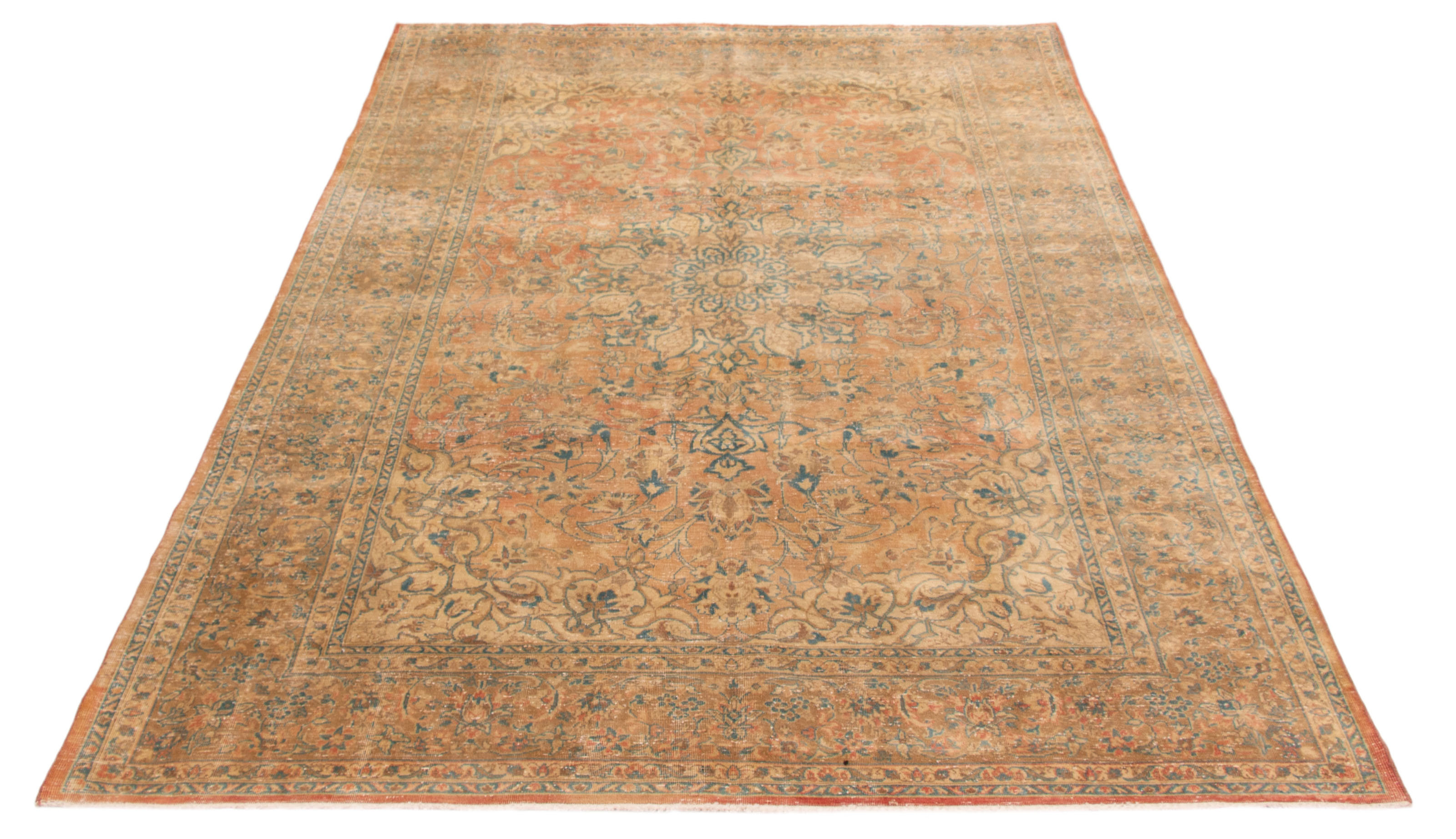 Bloomsbury Market One-of-a-kind Antalya Vintage Copper Wool Rug 7'9" x ...
