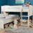 Brayden Studio Hartford 3ft Splittable Single White Bunk Beds MDF ...