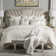 Michael Amini Hailey Comforter Set - Ivory | Wayfair
