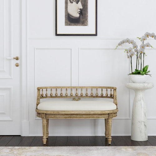 Bloomsbury Market Amance Bench & Reviews | Wayfair