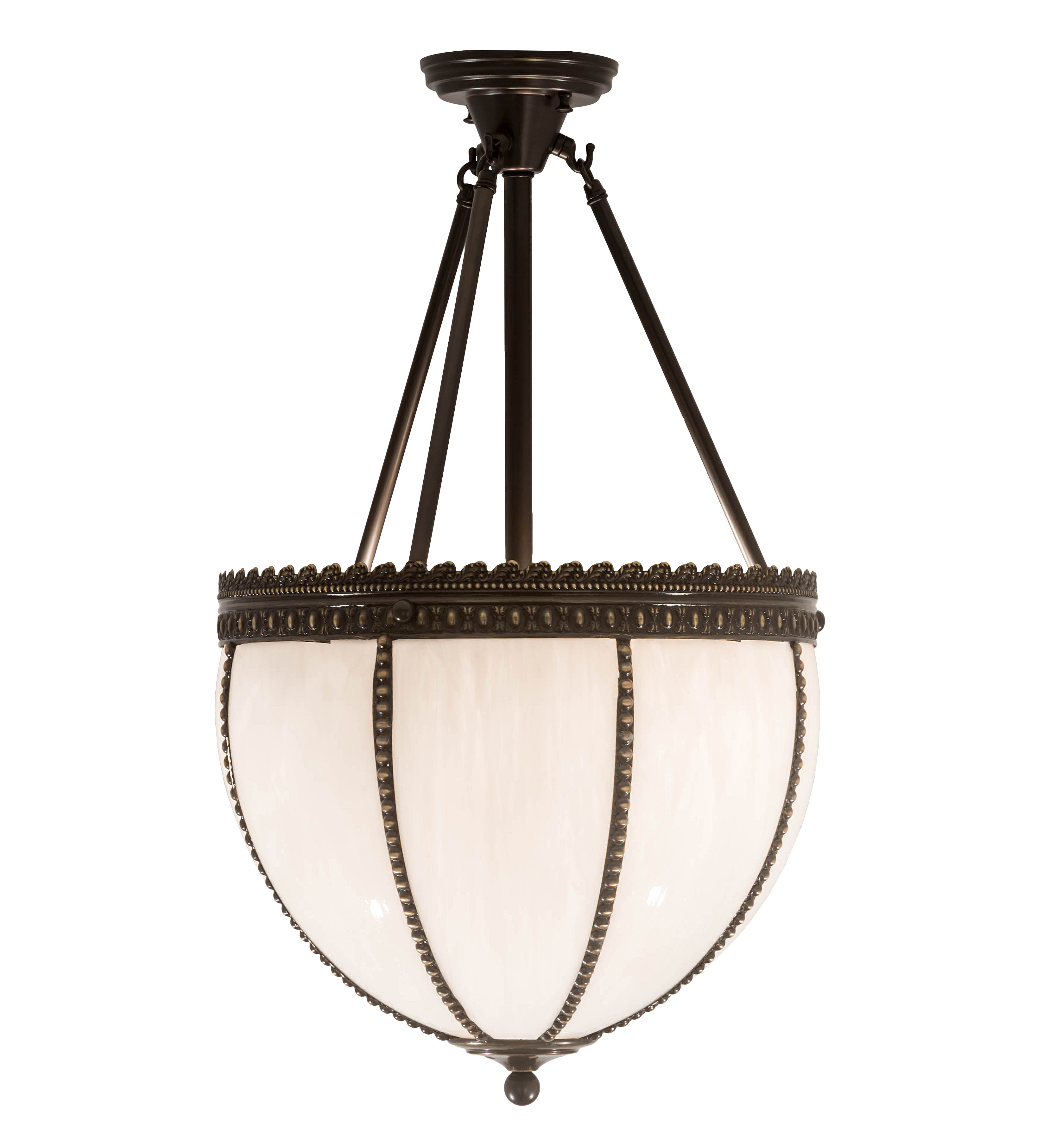 Meyda Lighting Meyda Tiffany & Stained Glass 2 - Light Semi Flush Mount ...