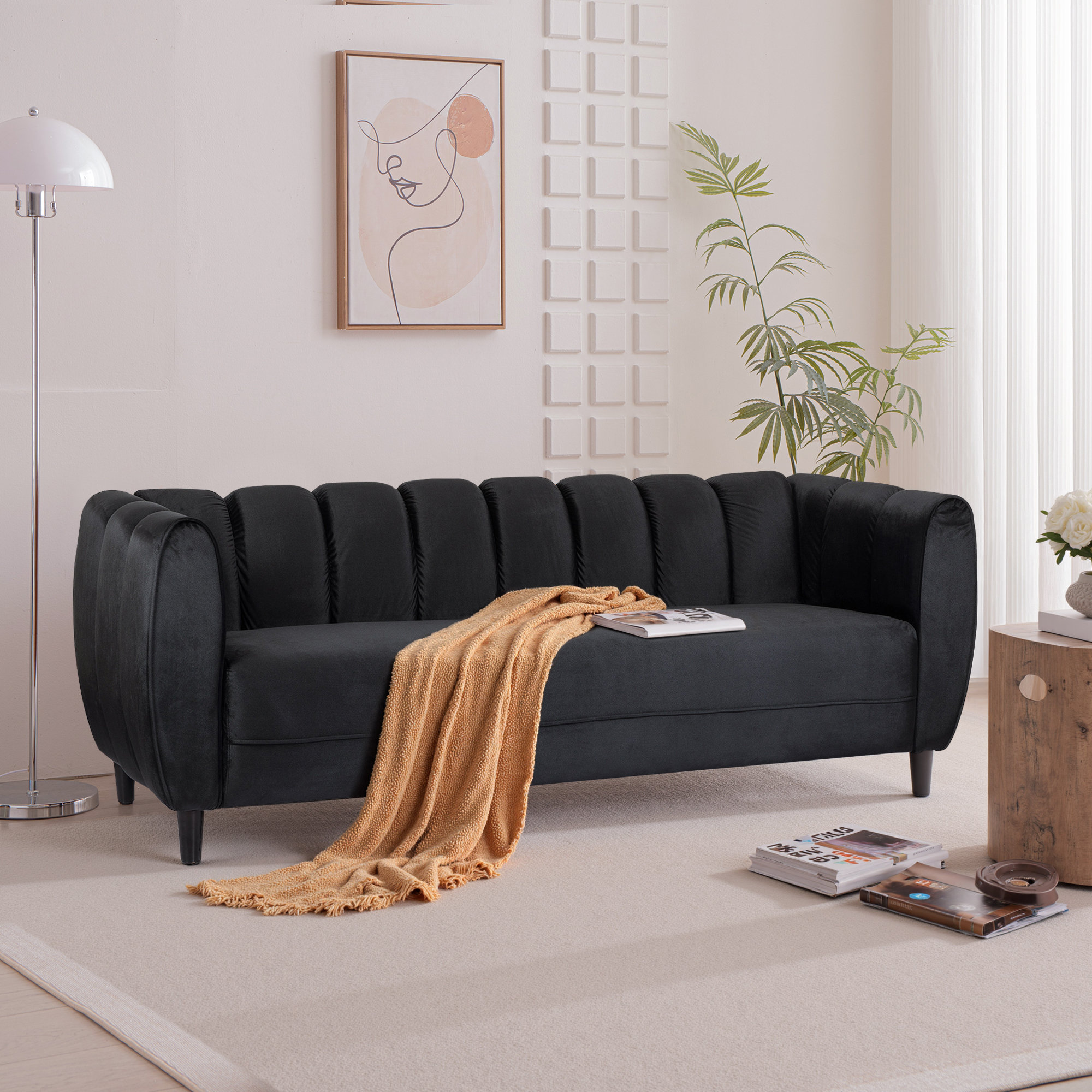 Latitude Run® 3 Seater Sofa Couch for Living Room | Wayfair