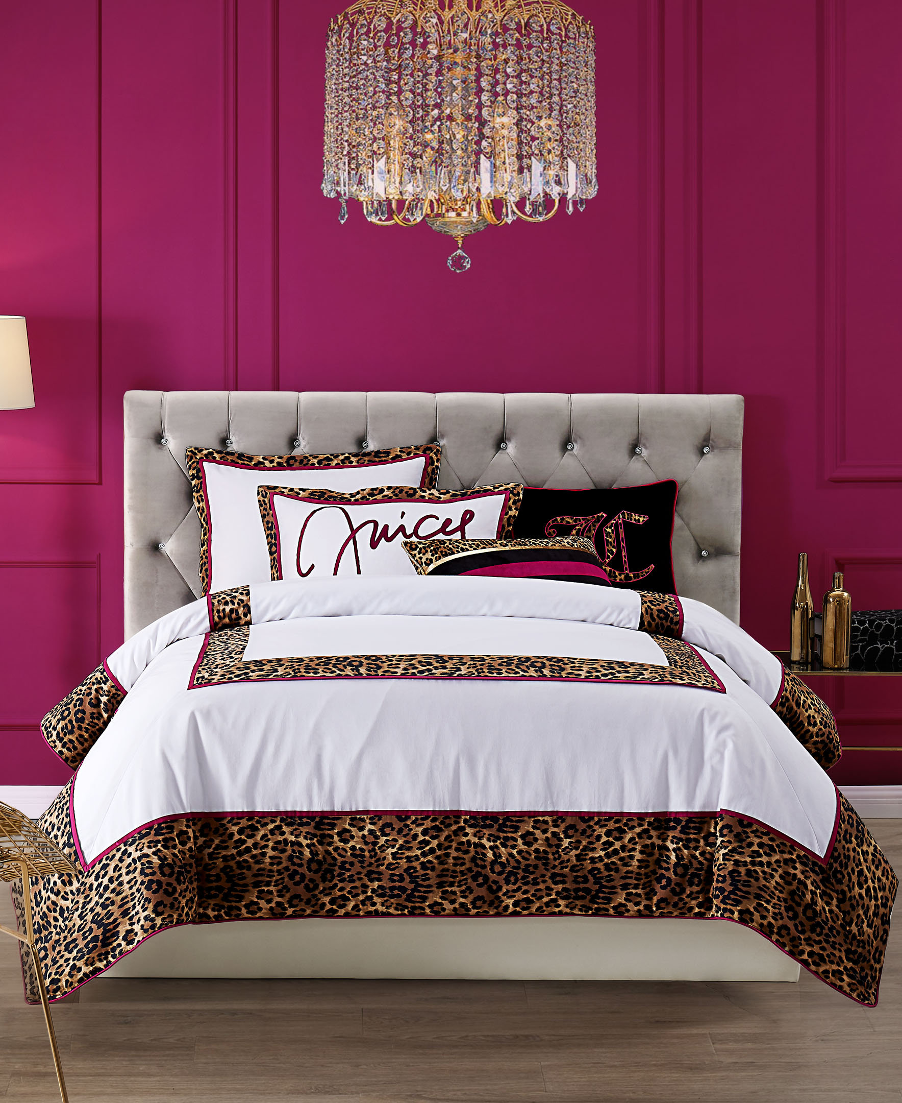 Juicy Couture Cheetah Leopard Comforter & Shams Bedding Sets & Reviews ...