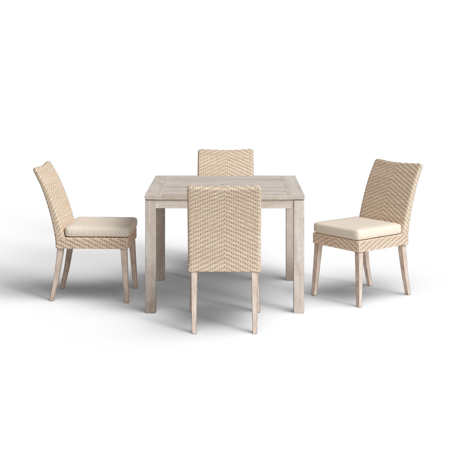Birch Lane™ Lira 5 Piece Sunbrella Dining Set with Cushions | Wayfair