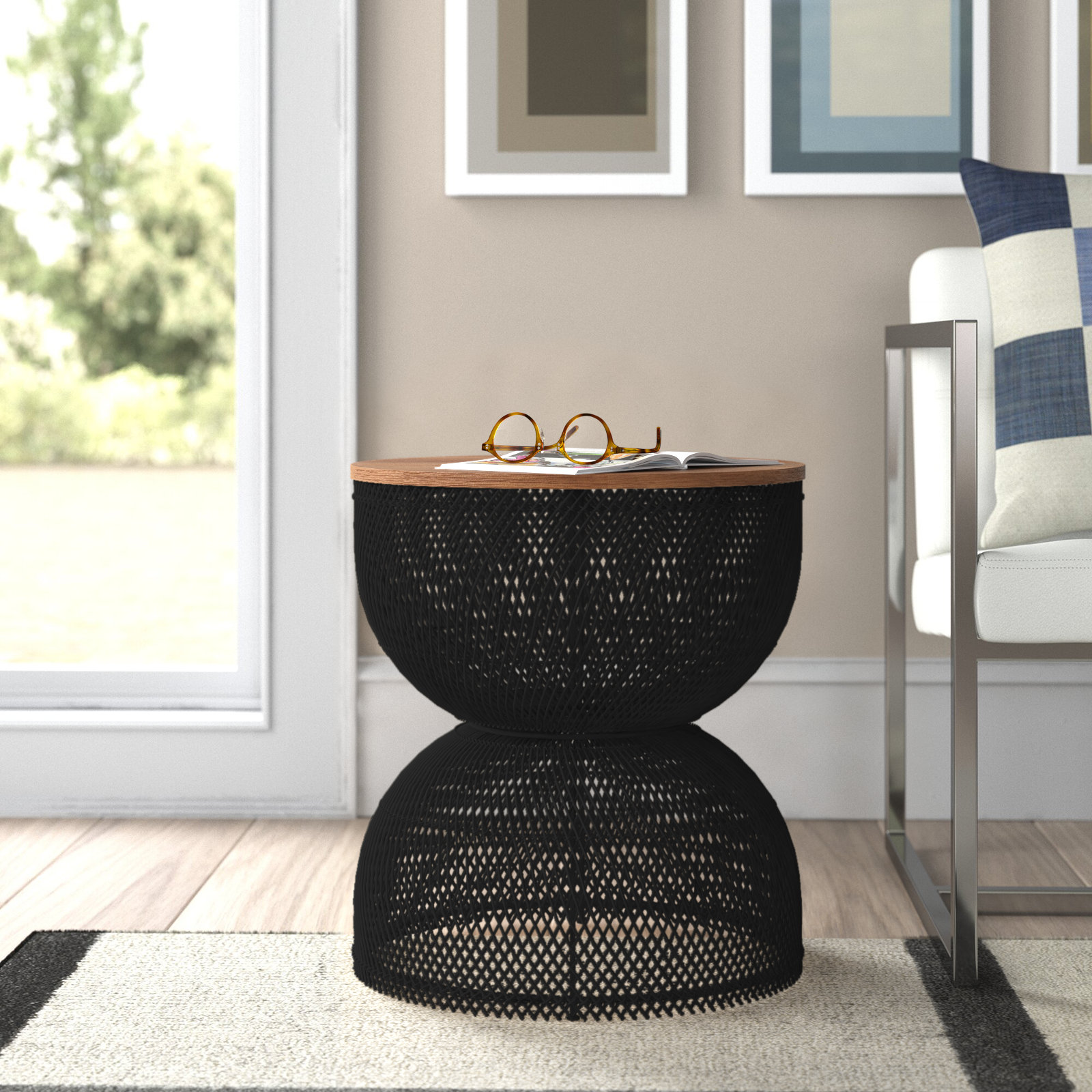 Beachcrest Home Towe Solid Wood Top End Table & Reviews | Wayfair