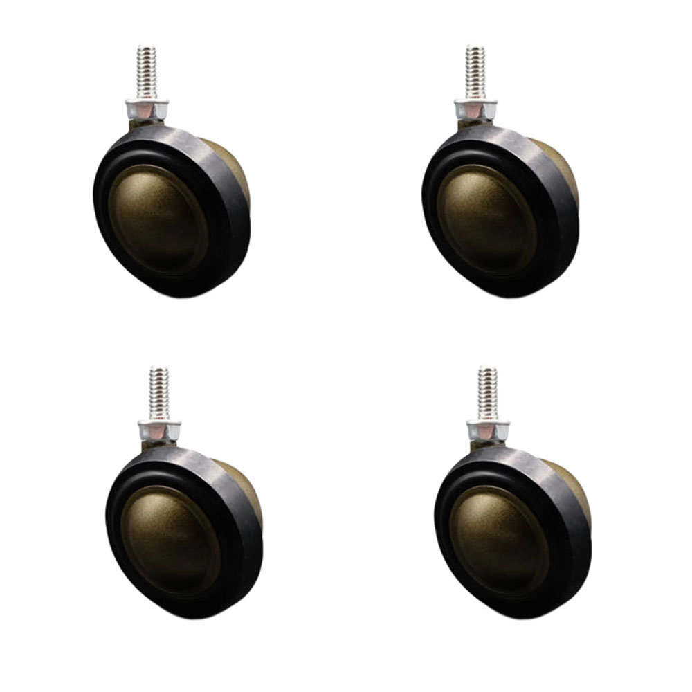 Service Caster 2.25 Inch Soft Tread Ball Caster –5/16 Inch Threaded ...