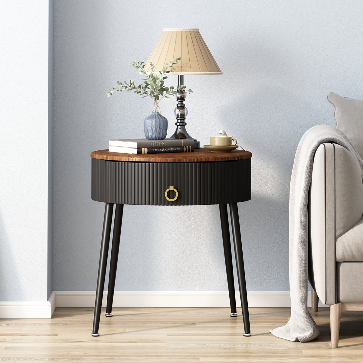 Mercer41 Maykala 1 - Drawer End Table with Storage & Reviews | Wayfair