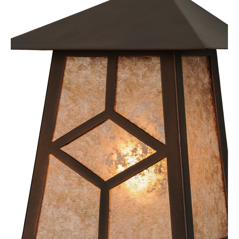 Meyda Lighting Diamond Craftsman Outdoor Wall Lantern | Wayfair