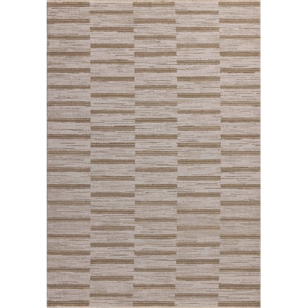 Amber Lewis x Loloi Cali Ivory / Tobacco Area Rug & Reviews | Wayfair