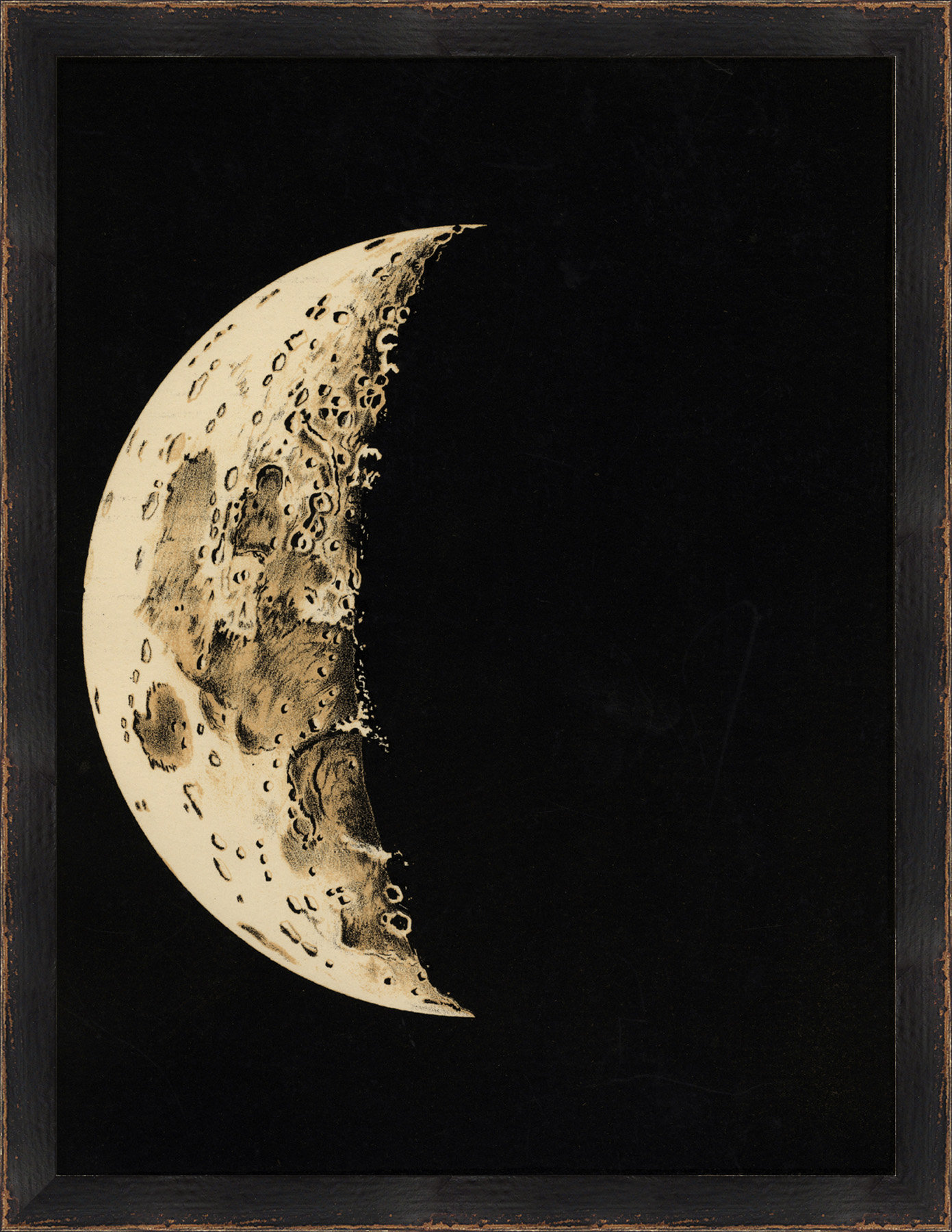 Wendover Art Group Cycle of the Moon 2 - Picture Frame Graphic Art on ...